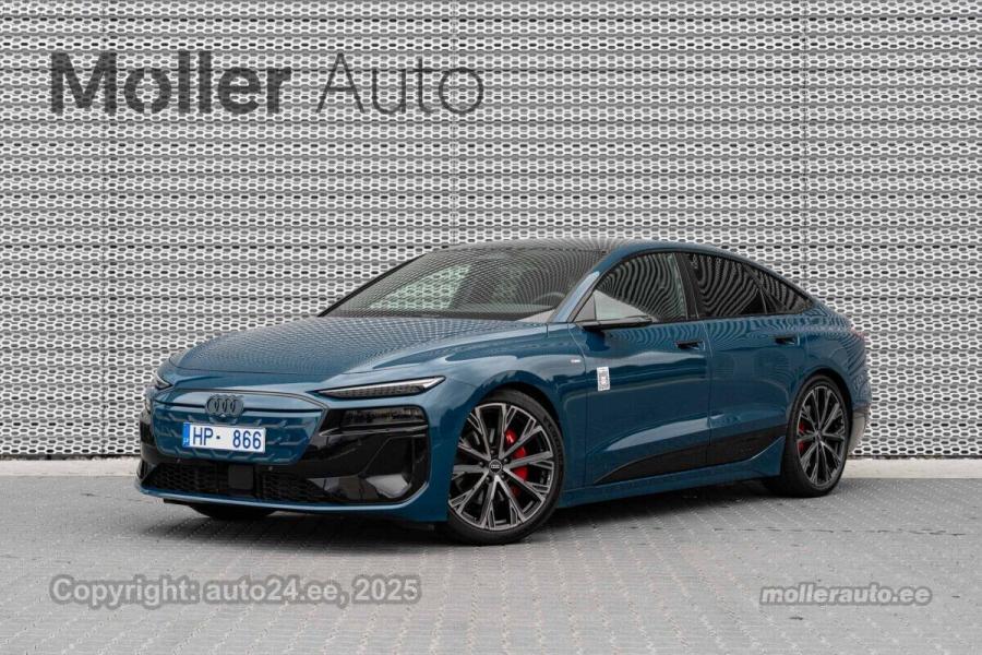 Zils Audi A6 2025 Rīga, ar dzinēja tilpumu 0.00 L un nobraukumu 5 tūkst. km par 84034 €, foto 1 vietnē AUTOMOTO.COM.LV