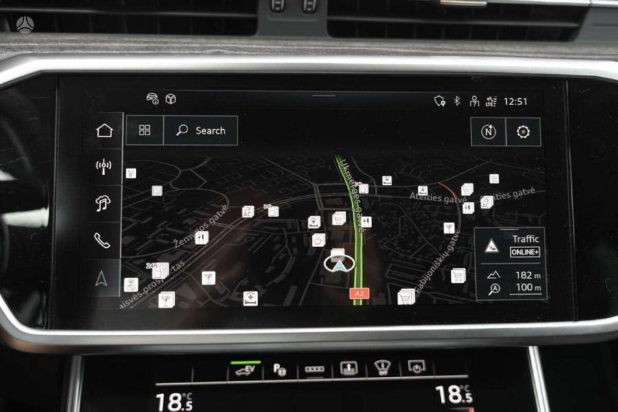 Zils Audi A6 2025 Viļņa, ar dzinēja tilpumu 2.00 L un nobraukumu 19 tūkst. km par 49900 €, foto 21 vietnē AUTOMOTO.COM.LV