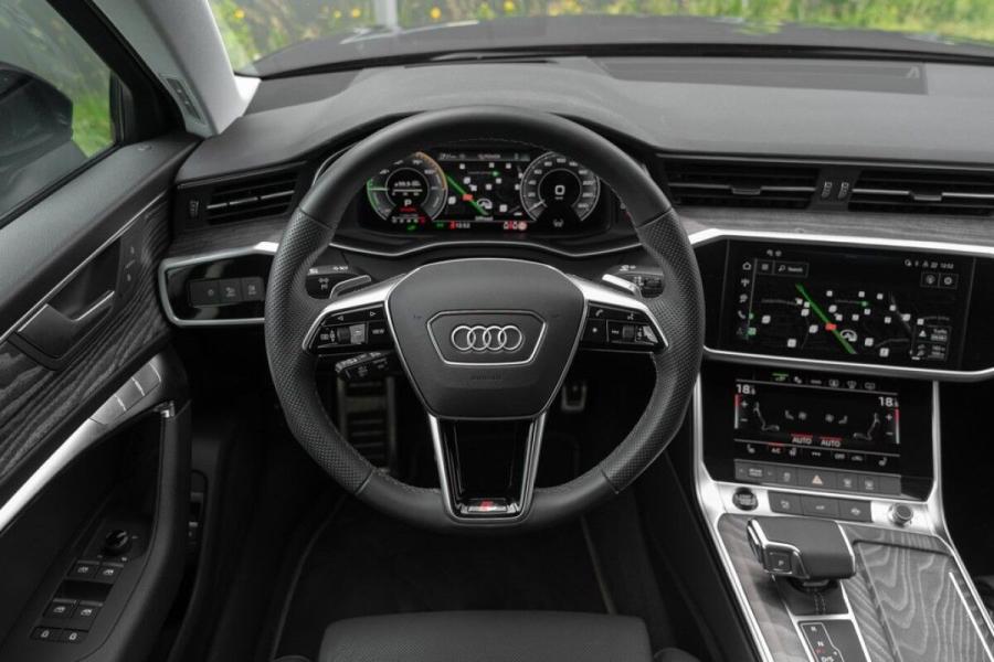 Zils Audi A6 2025 Viļņa, ar dzinēja tilpumu 2.00 L un nobraukumu 19 tūkst. km par 49900 €, foto 13 vietnē AUTOMOTO.COM.LV