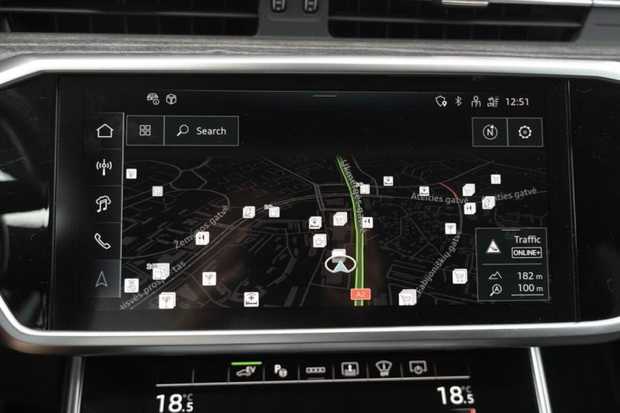 Zils Audi A6 2025 Viļņa, ar dzinēja tilpumu 2.00 L un nobraukumu 19 tūkst. km par 49900 €, foto 21 vietnē AUTOMOTO.COM.LV