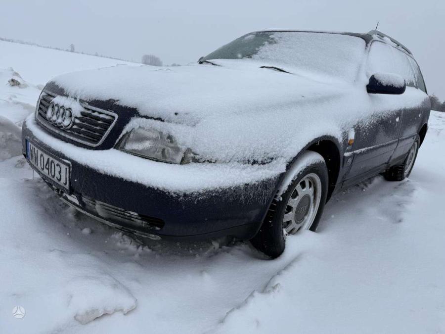 Blue Audi A6 1995 in Marijampole, with an engine capacity of 2.60 L and mileage of 250 thousand km for 1800 €, photo 1 on AUTOMOTO.COM.LV