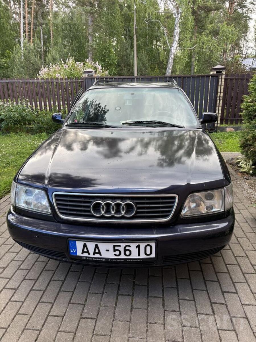 Blue Audi A6 1995 in Riga, with an engine capacity of 2.50 L and mileage of 470 thousand km for 3200 €, photo 1 on AUTOMOTO.COM.LV