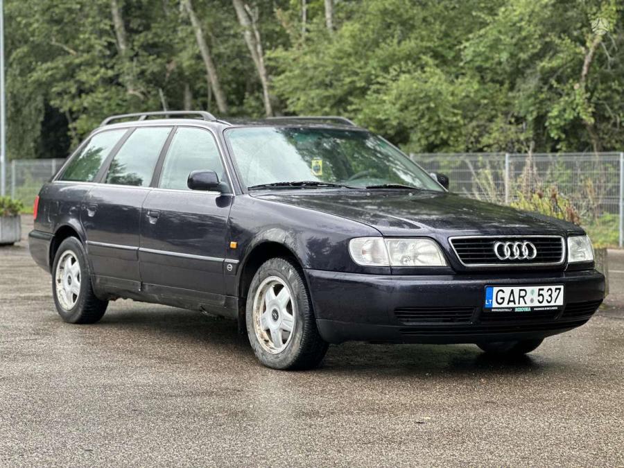 Zils Audi A6 1995 Nemenčinė, ar dzinēja tilpumu 2.46 L un nobraukumu 320 tūkst. km par 1150 €, foto 3 vietnē AUTOMOTO.COM.LV