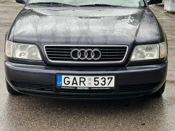 Синий Ауди А6 1995 в Неменчине, объемом двигателя 2.46 л и пробегом 320 тыс. км за 1150 €, фото 5 на AUTOMOTO.COM.LV