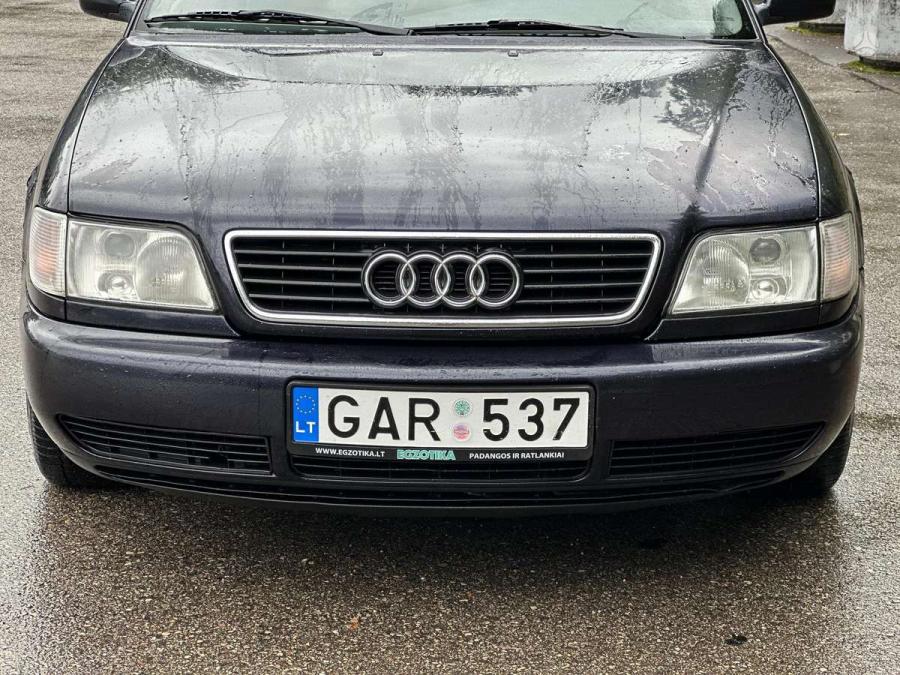Zils Audi A6 1995 Nemenčinė, ar dzinēja tilpumu 2.46 L un nobraukumu 320 tūkst. km par 1150 €, foto 6 vietnē AUTOMOTO.COM.LV