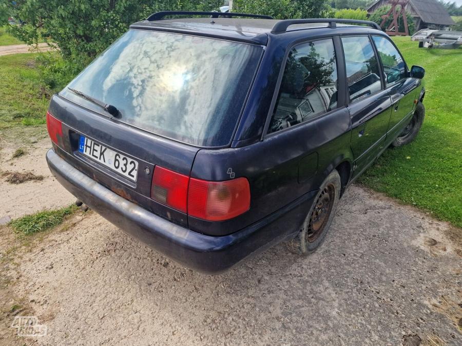 Blue Audi A6 1995 in Ignalina, with an engine capacity of 2.50 L and mileage of 366 thousand km for 520 €, photo 6 on AUTOMOTO.COM.LV