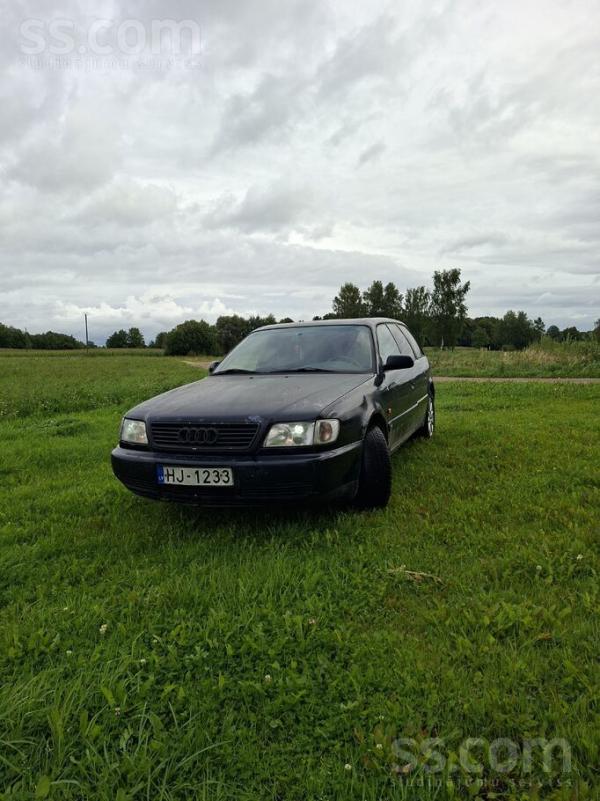 Zils Audi A6 1995 Liepāja, ar dzinēja tilpumu 2.50 L un nobraukumu 500 tūkst. km par 1100 €, foto 1 vietnē AUTOMOTO.COM.LV