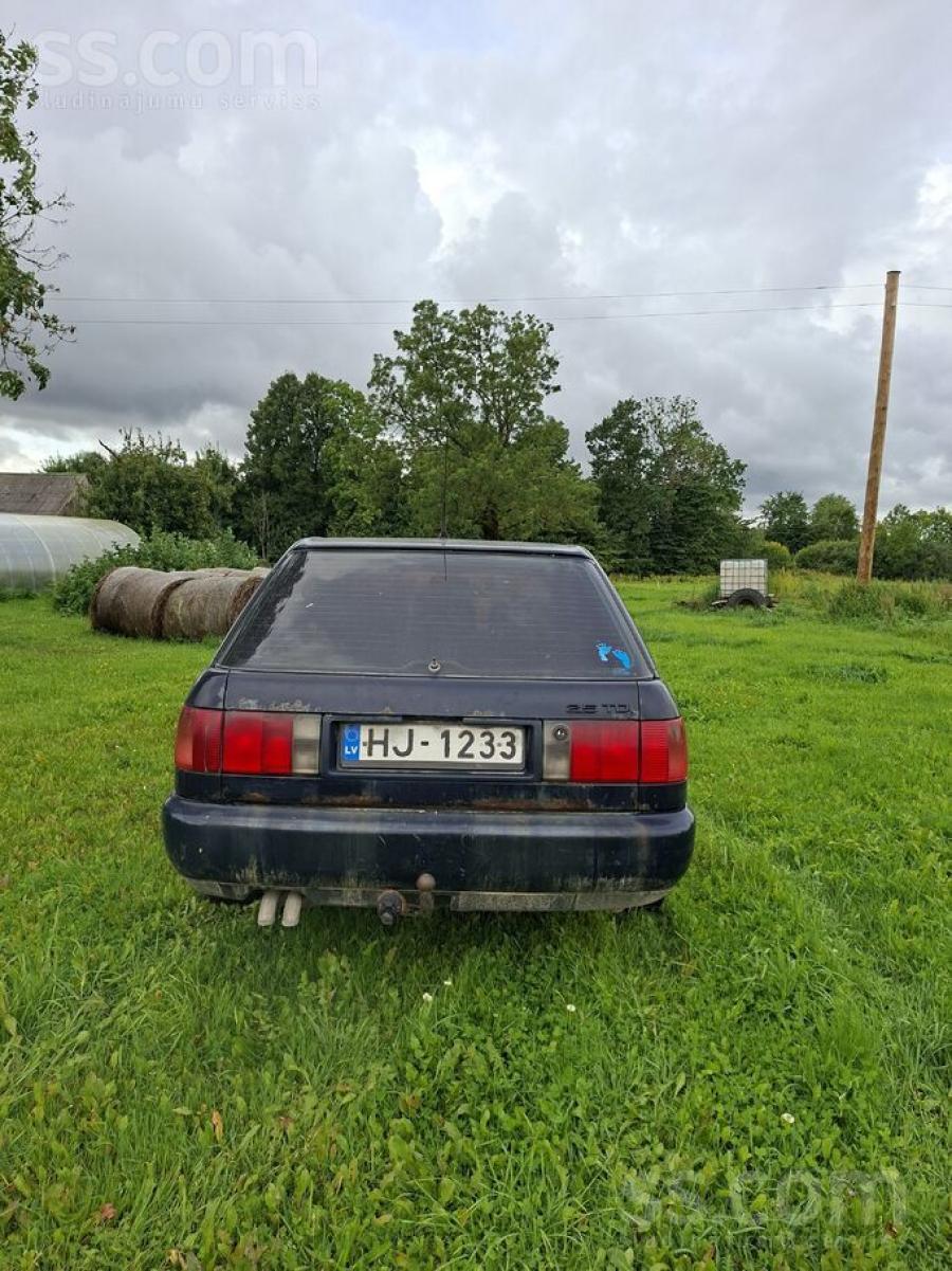 Zils Audi A6 1995 Liepāja, ar dzinēja tilpumu 2.50 L un nobraukumu 500 tūkst. km par 1100 €, foto 5 vietnē AUTOMOTO.COM.LV