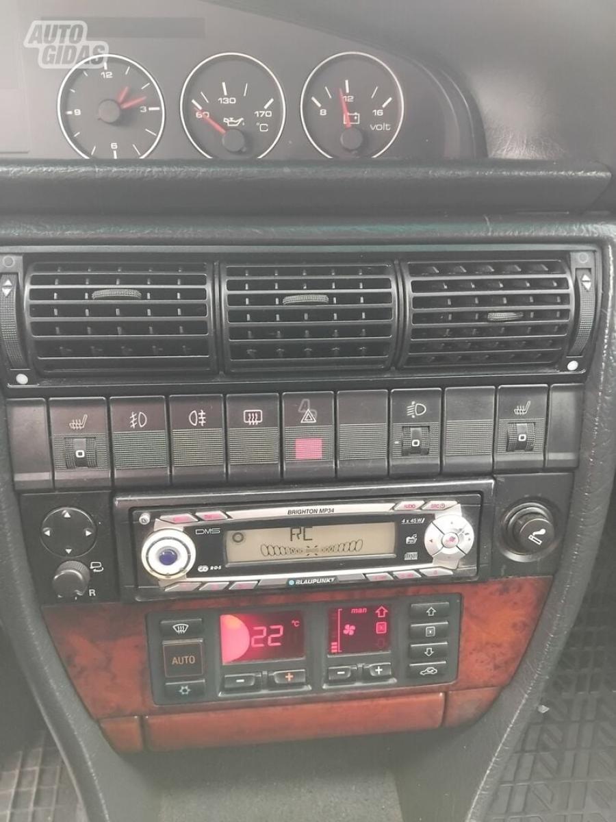 Blue Audi A6 1996 in Raseiniai, with an engine capacity of 2.50 L and mileage of 440 thousand km for 3050 €, photo 12 on AUTOMOTO.COM.LV
