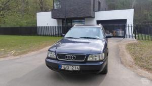 Zils Audi A6 1996 Viļņa, ar dzinēja tilpumu 2.50 L un nobraukumu 476 tūkst. km par 1400 €, foto  vietnē AUTOMOTO.COM.LV
