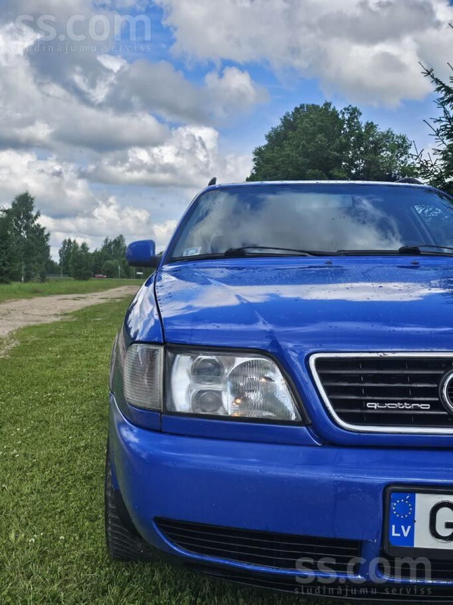 Zils Audi A6 1996 Alūksne, ar dzinēja tilpumu 2.50 L un nobraukumu 499 tūkst. km par 2500 €, foto 10 vietnē AUTOMOTO.COM.LV