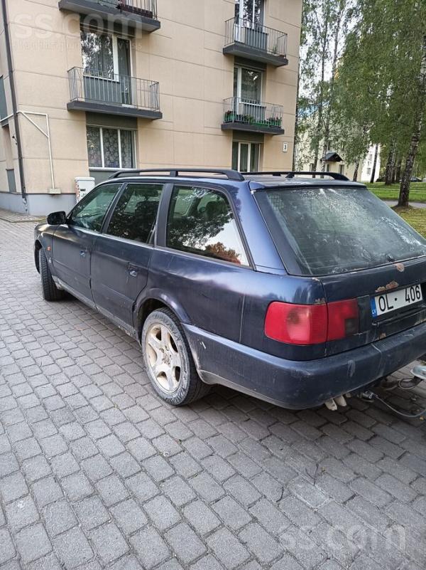 Zils Audi A6 1996 Alūksne, ar dzinēja tilpumu 2.50 L un nobraukumu 450 tūkst. km par 650 €, foto 2 vietnē AUTOMOTO.COM.LV