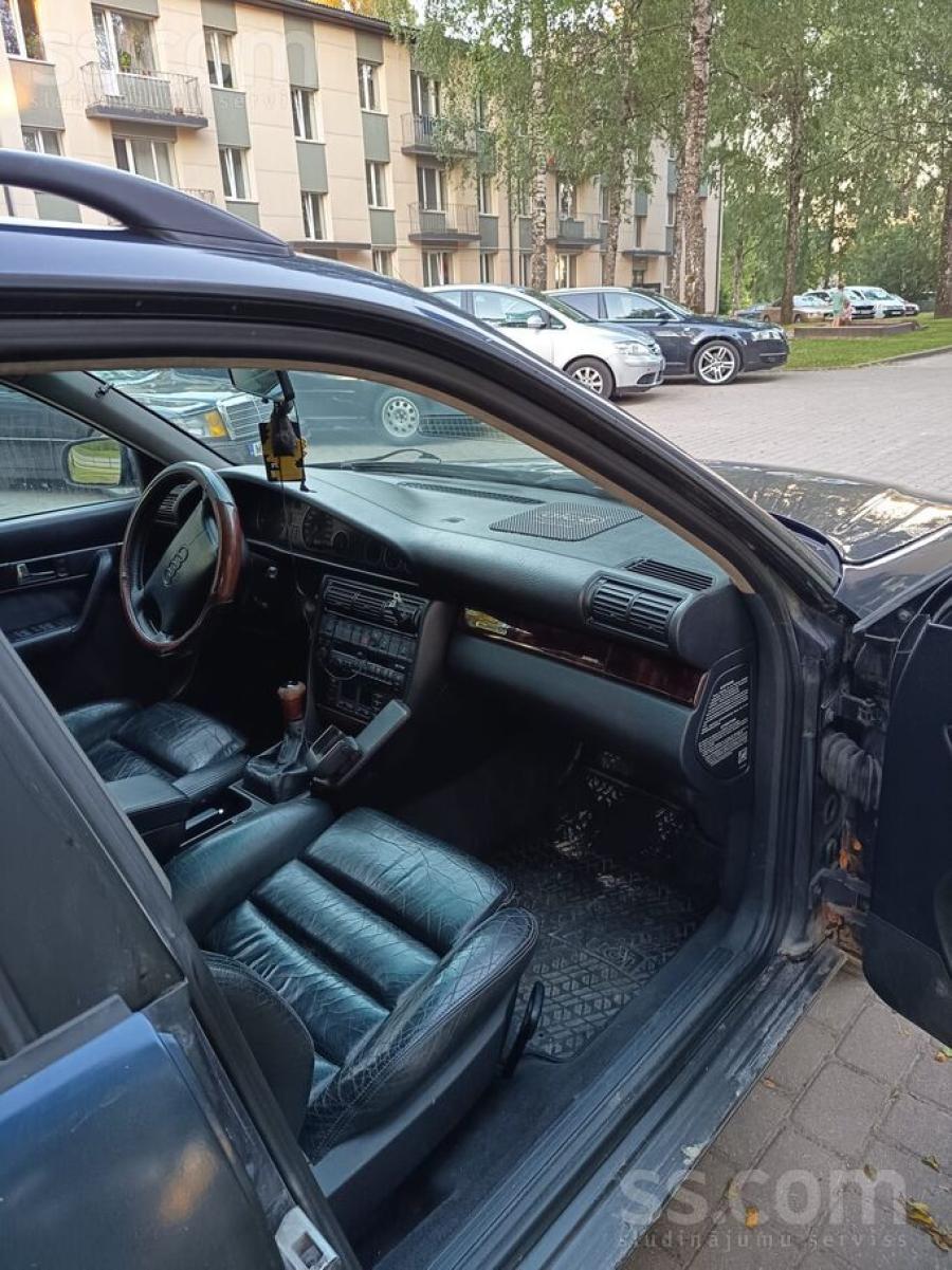 Blue Audi A6 1996 in Aluksne, with an engine capacity of 2.50 L and mileage of 450 thousand km for 650 €, photo 5 on AUTOMOTO.COM.LV