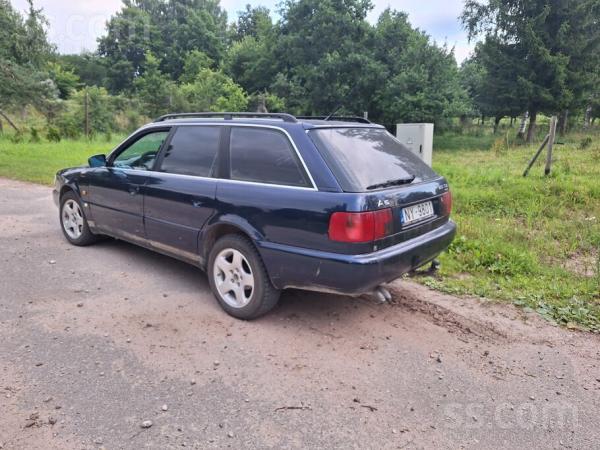 Blue Audi A6 1996 in Madona, with an engine capacity of 2.50 L and mileage of 301 thousand km for 2000 €, photo 1 on AUTOMOTO.COM.LV