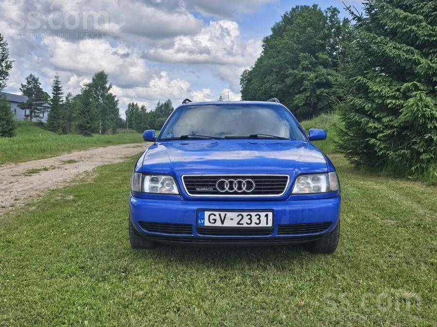 Синий Ауди А6 1996 в Алуксне, объемом двигателя 2.50 л и пробегом 499 тыс. км за 2400 €, фото 9 на AUTOMOTO.COM.LV