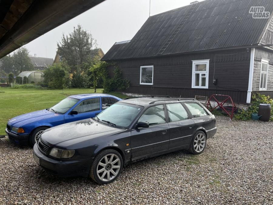 Blue Audi A6 1996 in Vilnius, with an engine capacity of 2.50 L and mileage of 501 thousand km for 1050 €, photo 1 on AUTOMOTO.COM.LV