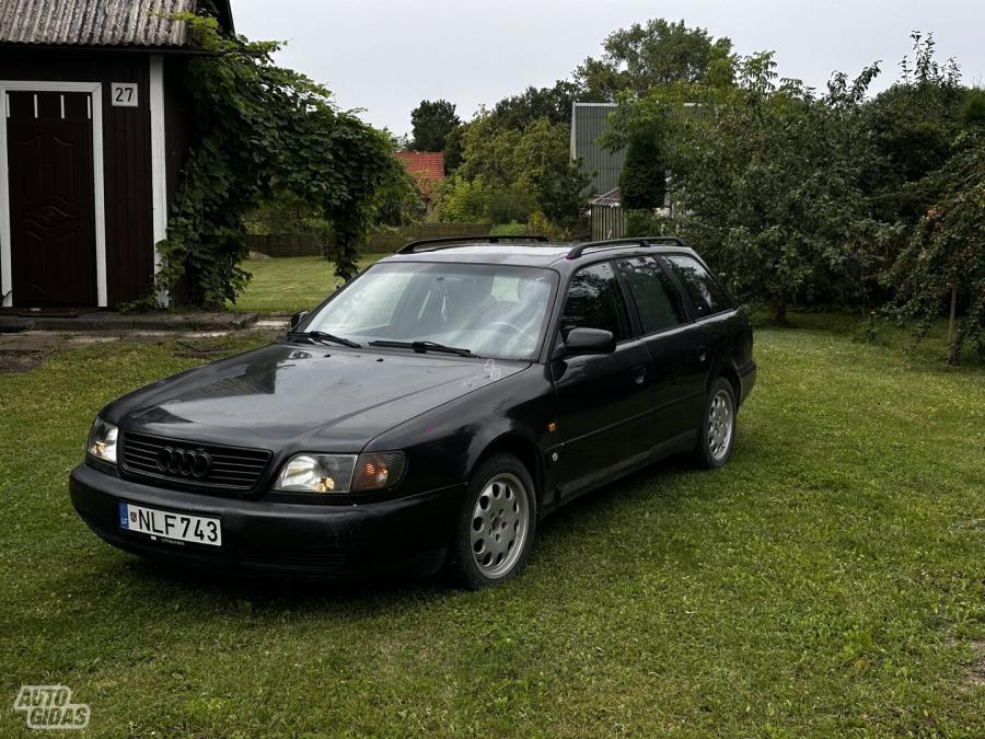 Blue Audi A6 1996 in Vilnius, with an engine capacity of 2.50 L and mileage of 501 thousand km for 1050 €, photo 7 on AUTOMOTO.COM.LV
