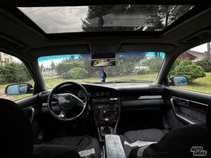 Blue Audi A6 1996 in Vilnius, with an engine capacity of 2.50 L and mileage of 501 thousand km for 1050 €, photo 12 on AUTOMOTO.COM.LV