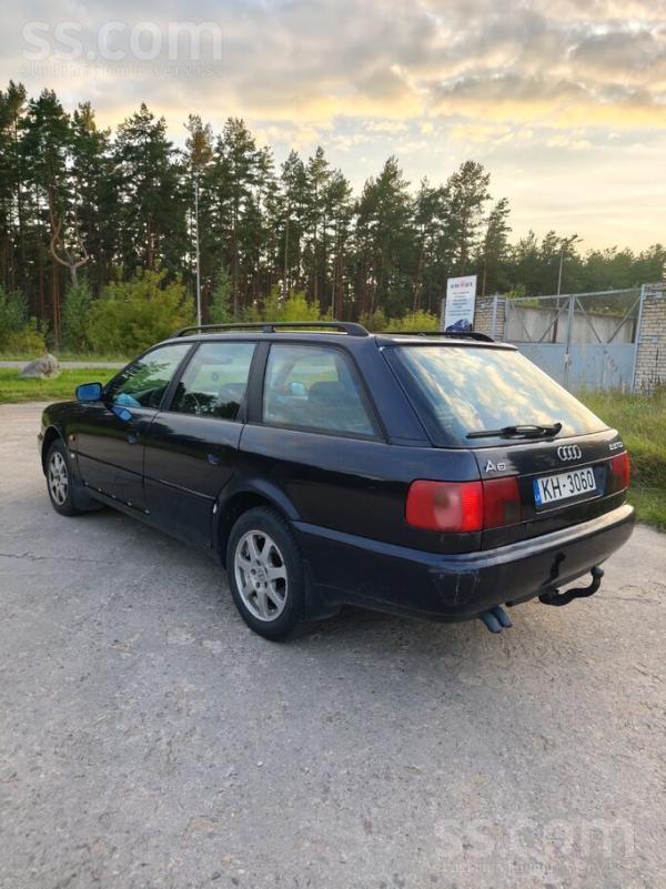 Ауди А6 1996 в Даугавпилс на AUTOMOTO.COM.LV Синий Ауди А6 1996 в Даугавпилс, объемом двигателя 2.50 л и пробегом 504 тыс. км за 790 €, фото 4 на AUTOMOTO.COM.LV