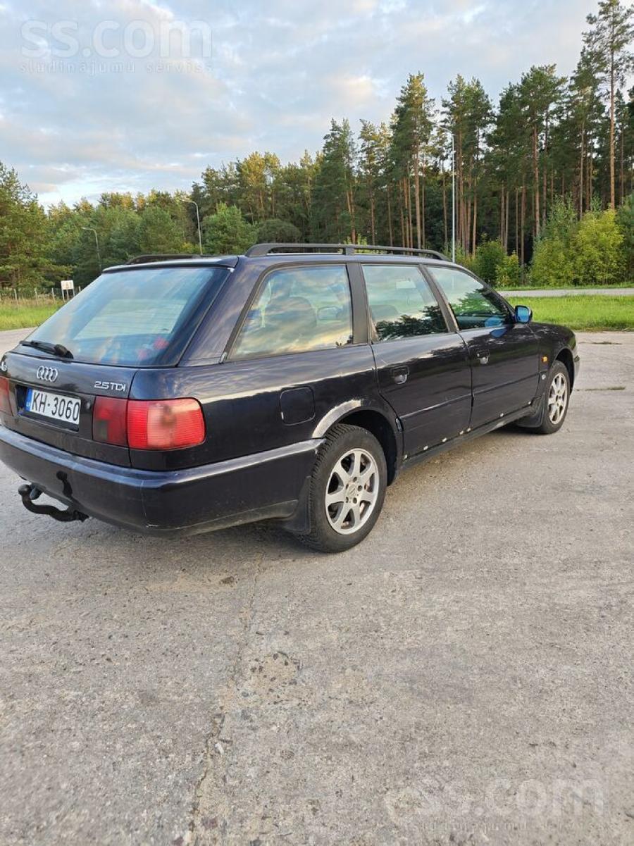 Blue Audi A6 1996 in Daugavpils, with an engine capacity of 2.50 L and mileage of 504 thousand km for 790 €, photo 5 on AUTOMOTO.COM.LV