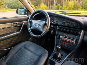 Blue Audi A6 1996 in Daugavpils, with an engine capacity of 2.50 L and mileage of 504 thousand km for 790 €, photo 6 on AUTOMOTO.COM.LV
