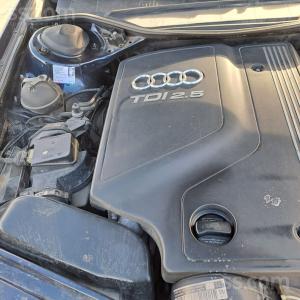 Blue Audi A6 1996 in Rezekne, with an engine capacity of 2.50 L and mileage of 575 thousand km for 2550 €, photo 6 on AUTOMOTO.COM.LV