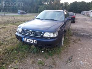 Zils Audi A6 1996 Rīga, ar dzinēja tilpumu 1.70 L un nobraukumu 300 tūkst. km par 300 €, foto  vietnē AUTOMOTO.COM.LV