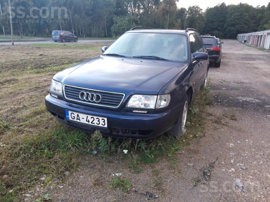Синий Ауди А6 1996 в Рига, объемом двигателя 1.70 л и пробегом 300 тыс. км за 300 €, фото 1 на AUTOMOTO.COM.LV