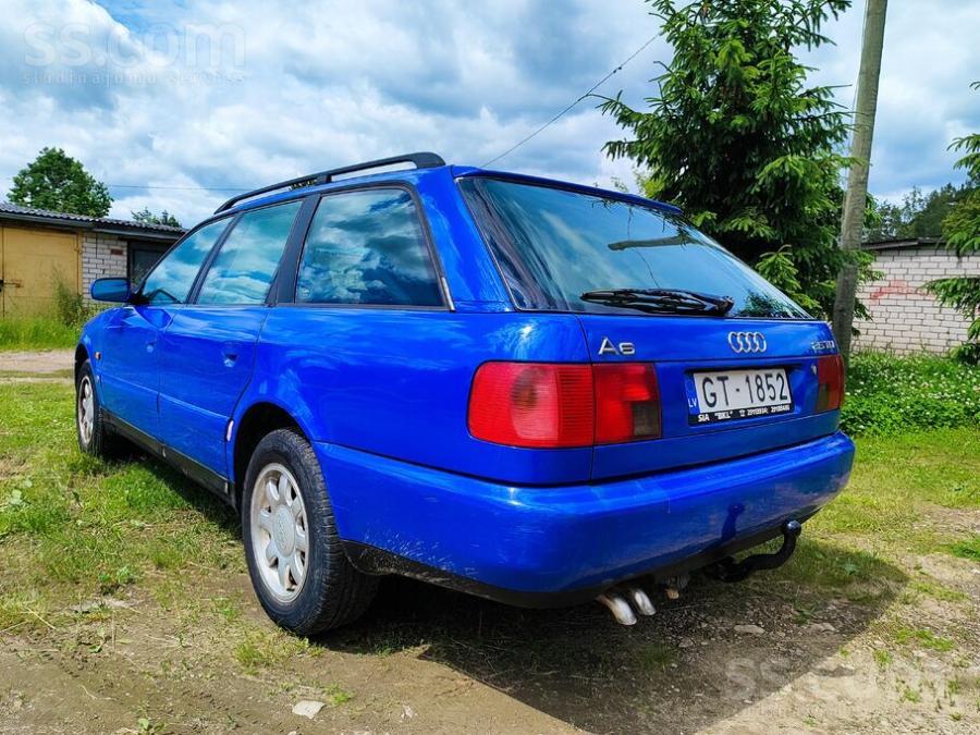 Zils Audi A6 1997 Rēzekne, ar dzinēja tilpumu 2.50 L un nobraukumu 432 tūkst. km par 7200 €, foto 2 vietnē AUTOMOTO.COM.LV