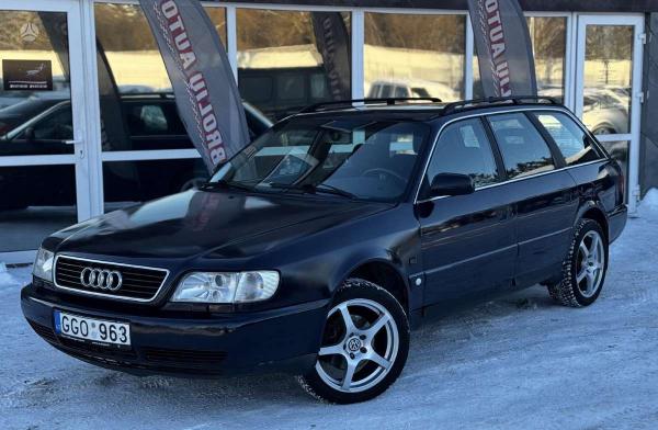 Blue Audi A6 1997 in Radviliskis, with an engine capacity of 2.60 L and mileage of 380 thousand km for 2950 €, photo 1 on AUTOMOTO.COM.LV