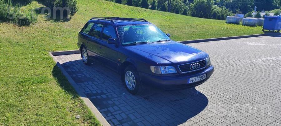 Blue Audi A6 1997 in Rezekne, with an engine capacity of 2.50 L and mileage of 296 thousand km for 1100 €, photo 1 on AUTOMOTO.COM.LV
