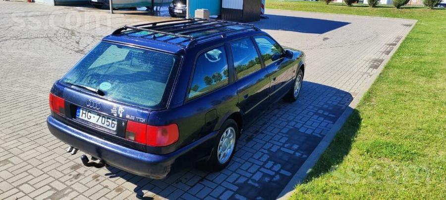 Blue Audi A6 1997 in Rezekne, with an engine capacity of 2.50 L and mileage of 296 thousand km for 1100 €, photo 3 on AUTOMOTO.COM.LV