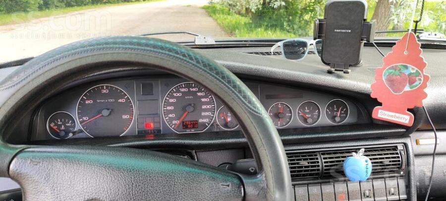 Blue Audi A6 1997 in Rezekne, with an engine capacity of 2.50 L and mileage of 296 thousand km for 1100 €, photo 6 on AUTOMOTO.COM.LV