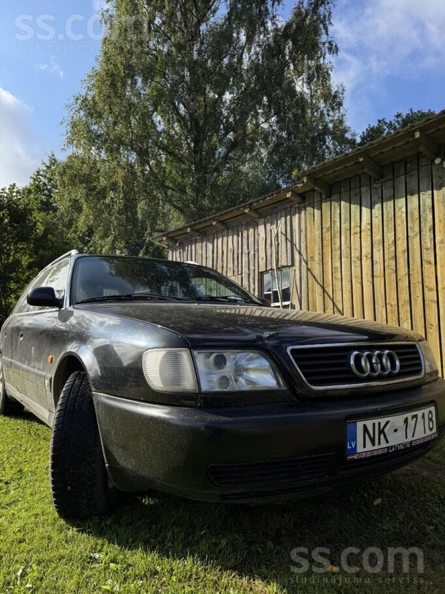 Blue Audi A6 1997 in Talsi, with an engine capacity of 2.50 L and mileage of 391 thousand km for 1000 €, photo 1 on AUTOMOTO.COM.LV