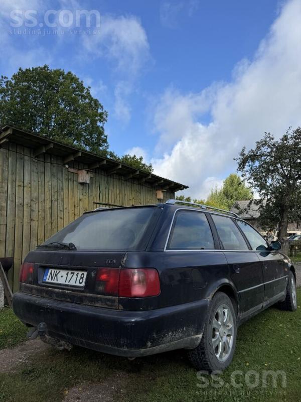 Blue Audi A6 1997 in Talsi, with an engine capacity of 2.50 L and mileage of 391 thousand km for 1000 €, photo 3 on AUTOMOTO.COM.LV