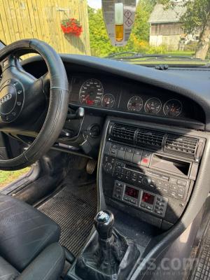 Blue Audi A6 1997 in Talsi, with an engine capacity of 2.50 L and mileage of 391 thousand km for 1000 €, photo 7 on AUTOMOTO.COM.LV