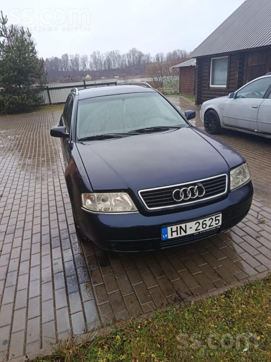 Blue Audi A6 1998 in Ludza, with an engine capacity of 1.90 L and mileage of 399 thousand km for 1400 €, photo 1 on AUTOMOTO.COM.LV