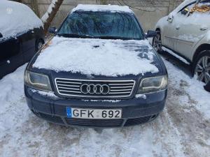Blue Audi A6 1998 in Kaunas, with an engine capacity of 1.90 L and mileage of 430 thousand km for 1000 €, photo 2 on AUTOMOTO.COM.LV