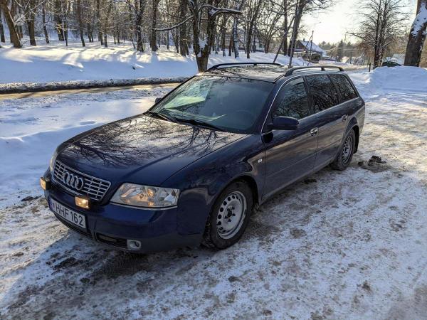 Zils Audi A6 1998 Viļņa, ar dzinēja tilpumu 2.50 L un nobraukumu 3245 tūkst. km par 950 €, foto 2 vietnē AUTOMOTO.COM.LV