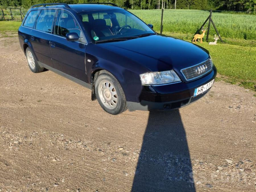 Синий Ауди А6 1998 в Алуксне, объемом двигателя 1.80 л и пробегом 279 тыс. км за 700 €, фото 1 на AUTOMOTO.COM.LV