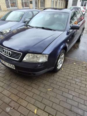 Blue Audi A6 1998 in Vilnius, with an engine capacity of 2.50 L and mileage of 360 thousand km for 600 €, photo 6 on AUTOMOTO.COM.LV