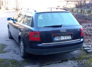 Blue Audi A6 1998 in Riga, with an engine capacity of 2.40 L and mileage of 293 thousand km for 900 €, photo 4 on AUTOMOTO.COM.LV