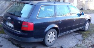 Blue Audi A6 1998 in Riga, with an engine capacity of 2.40 L and mileage of 293 thousand km for 900 €, photo 5 on AUTOMOTO.COM.LV