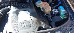Blue Audi A6 1998 in Riga, with an engine capacity of 2.40 L and mileage of 293 thousand km for 900 €, photo 9 on AUTOMOTO.COM.LV