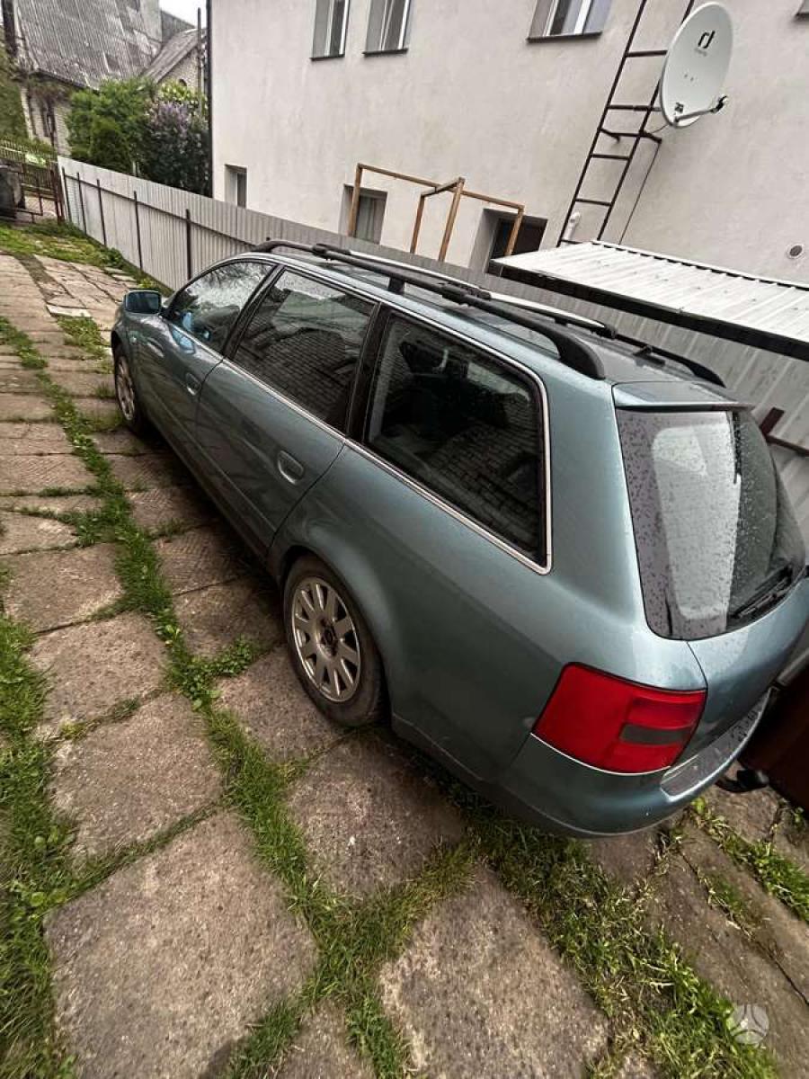 Zils Audi A6 1998 Kauņa, ar dzinēja tilpumu 2.50 L un nobraukumu 259 tūkst. km par 600 €, foto 4 vietnē AUTOMOTO.COM.LV