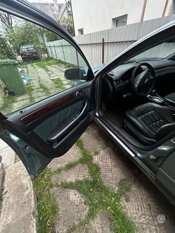 Zils Audi A6 1998 Kauņa, ar dzinēja tilpumu 2.50 L un nobraukumu 259 tūkst. km par 600 €, foto 9 vietnē AUTOMOTO.COM.LV