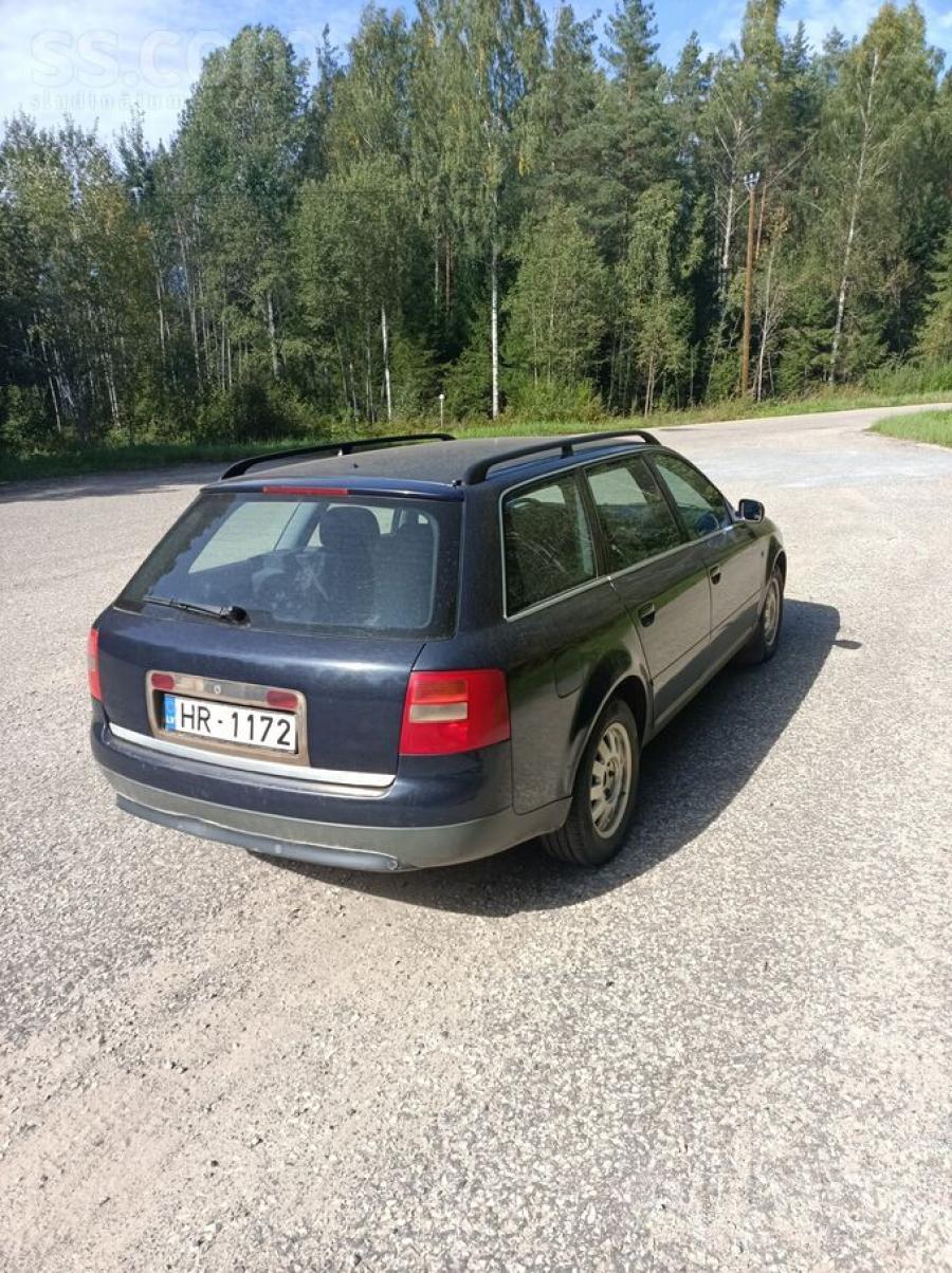 Zils Audi A6 1998 Alūksne, ar dzinēja tilpumu 1.80 L un nobraukumu 280 tūkst. km par 900 €, foto 4 vietnē AUTOMOTO.COM.LV