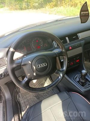 Zils Audi A6 1998 Alūksne, ar dzinēja tilpumu 1.80 L un nobraukumu 280 tūkst. km par 900 €, foto 5 vietnē AUTOMOTO.COM.LV