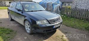 Blue Audi A6 1999 in Liepaja, with an engine capacity of 2.40 L and mileage of 413 thousand km for 14500 €, photo 1 on AUTOMOTO.COM.LV