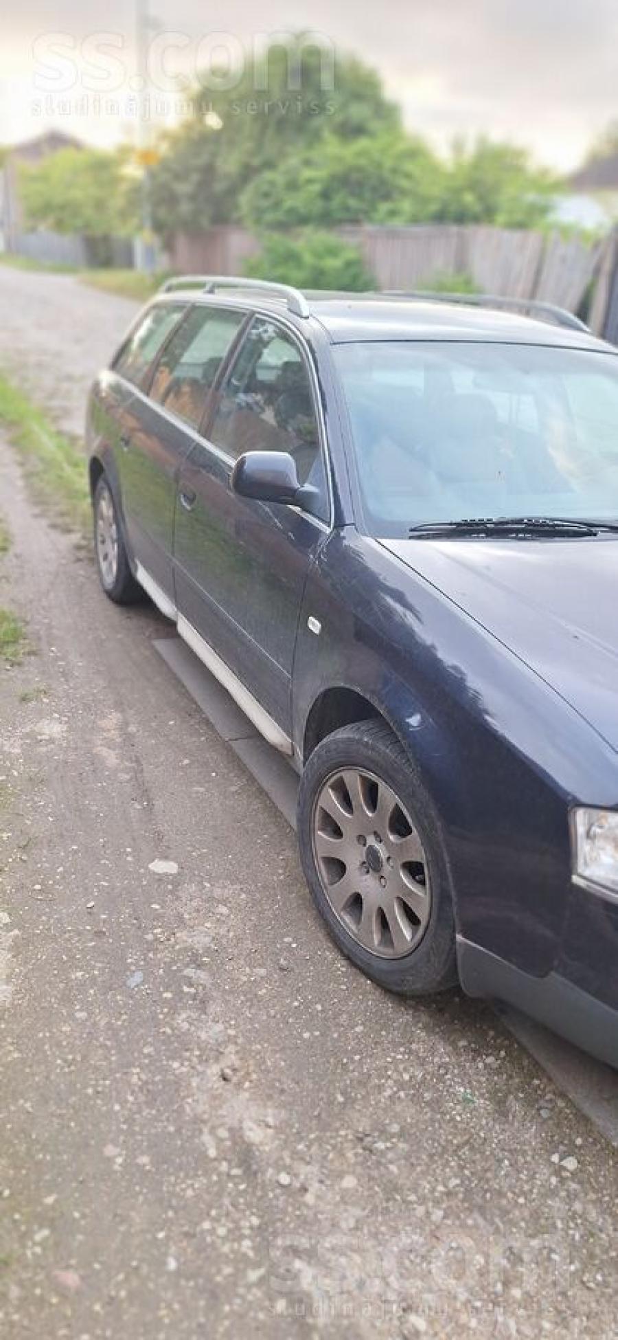 Zils Audi A6 1999 Liepāja, ar dzinēja tilpumu 2.50 L un nobraukumu 0 tūkst. km par 1100 €, foto 2 vietnē AUTOMOTO.COM.LV